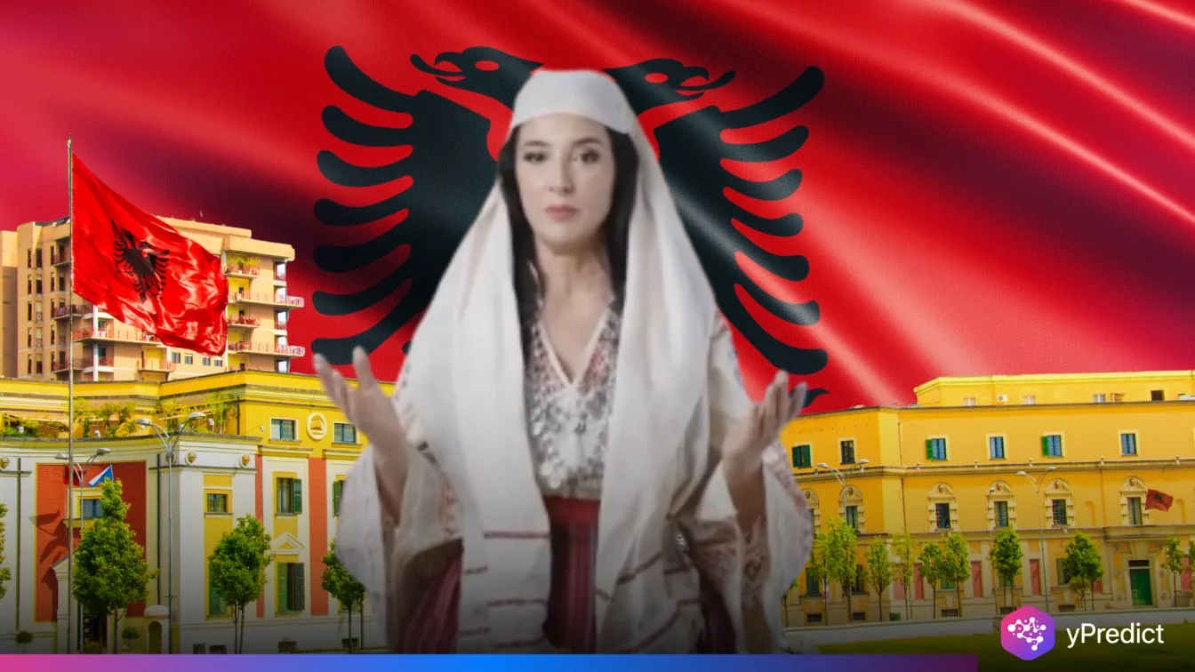 AI Minister Diella Albania makes Historic Parliament Debut - yPredict