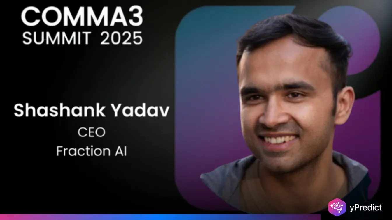 Shashank Yadav Takes Center Stage at Comma3 Summit 2025 - yPredict