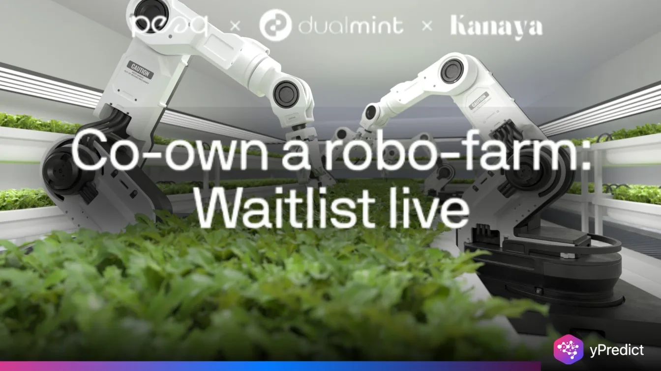 World’s First Tokenized Robo-Farm Launches on Peaq - yPredict