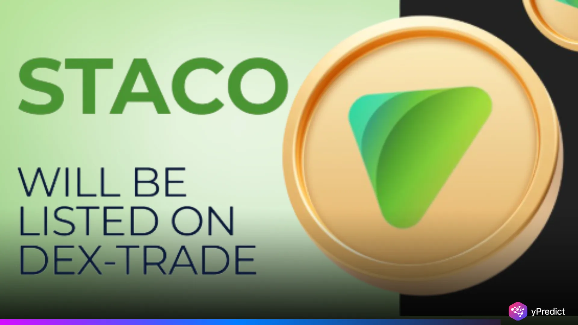 STACO Hits the Market on Dex-Trade! - yPredict
